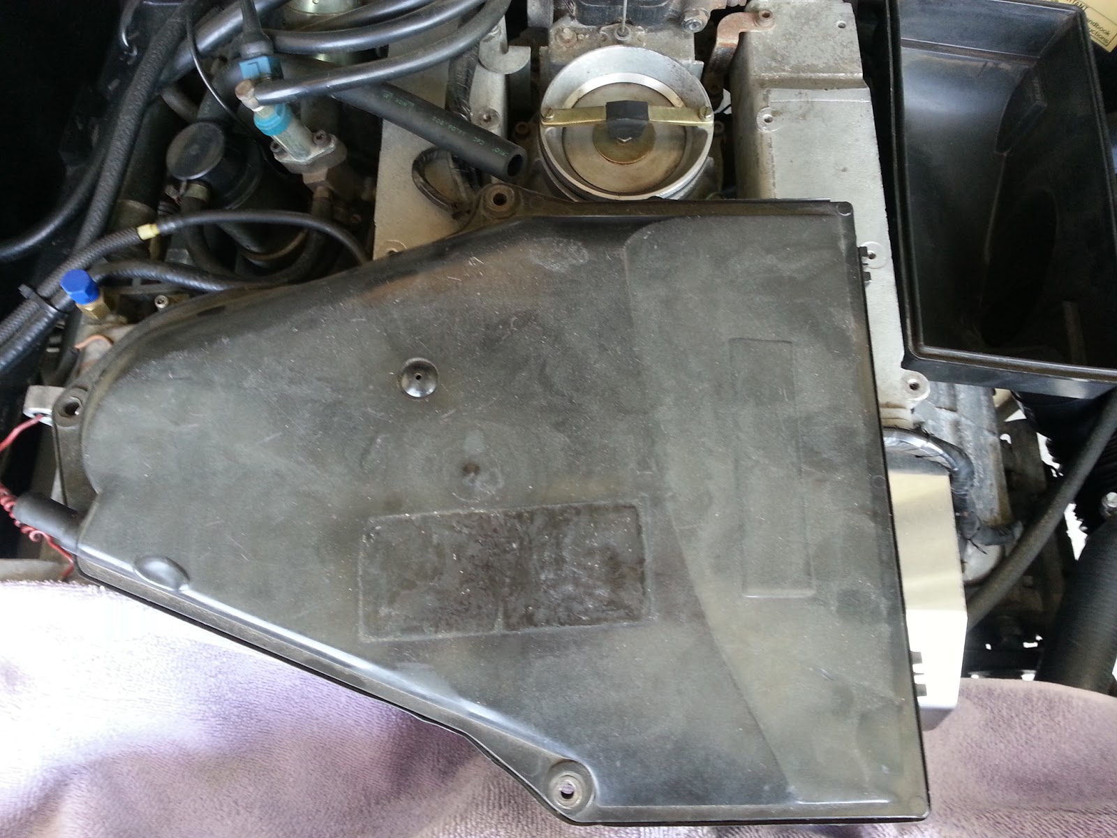 My DeLorean Blog: DeLorean Air Intake Modification