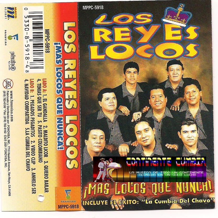 Continente Cumbia: Los Reyes Locos - Mas Locos Que Nunca
