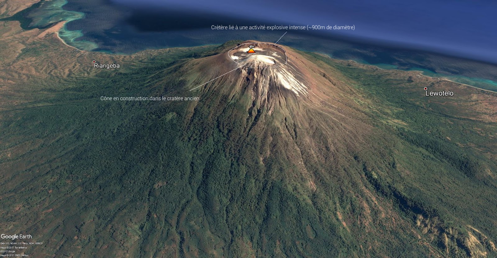 Culture Volcan: Alerte volcanique élevée à 2 pour le volcan Lewotolo ...