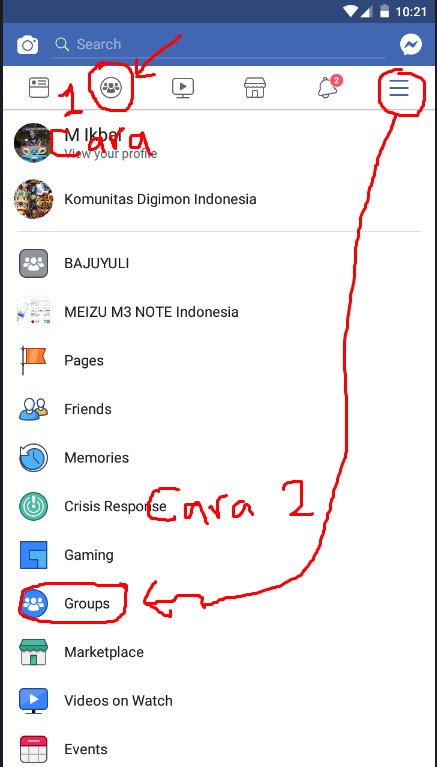 Cara Melihat Postingan Sendiri Di Grup Fb - Pelajaran Inti