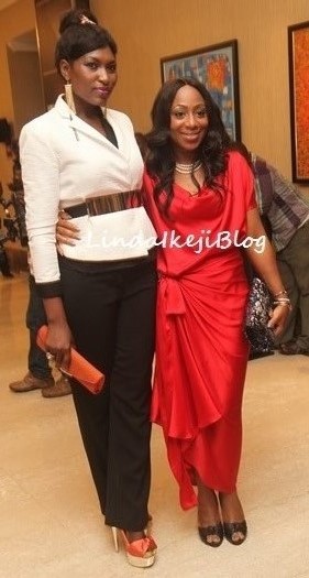 Dakore Akande at Jim Iyke Unscripted cocktail and premiere