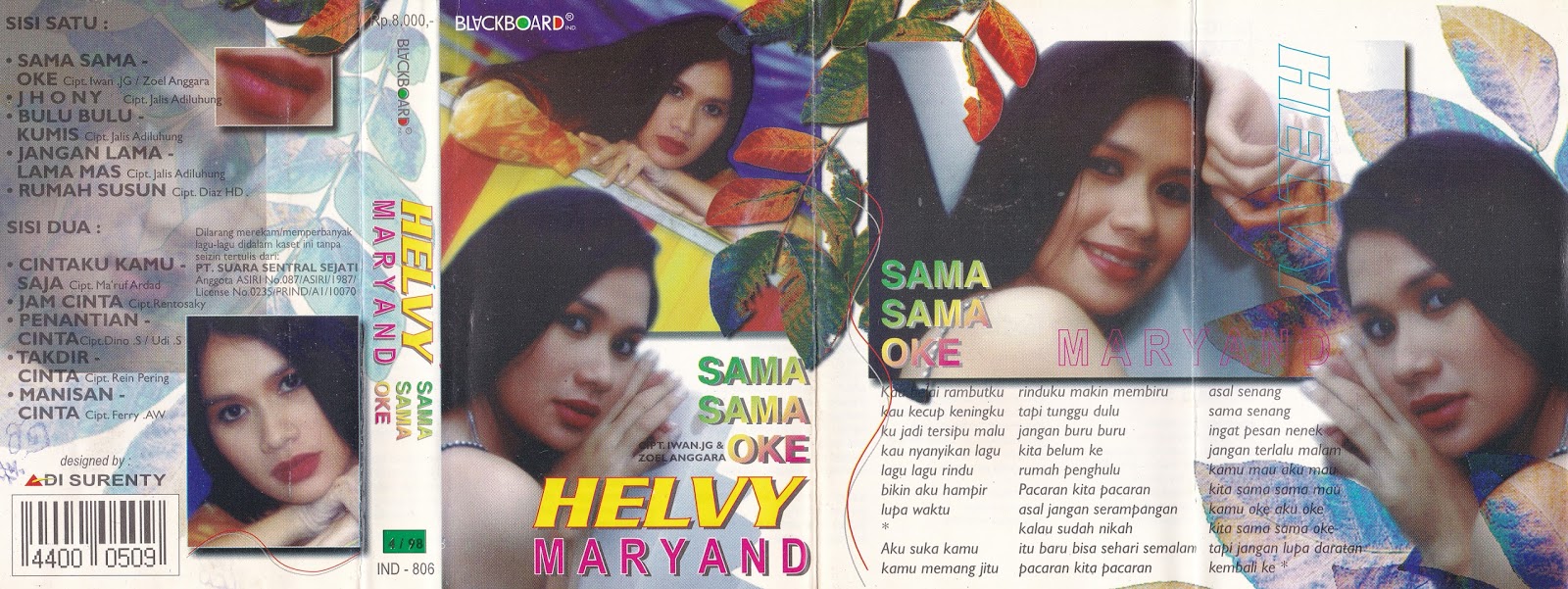 Sampul Kaset Dangdut: Helvy Maryand