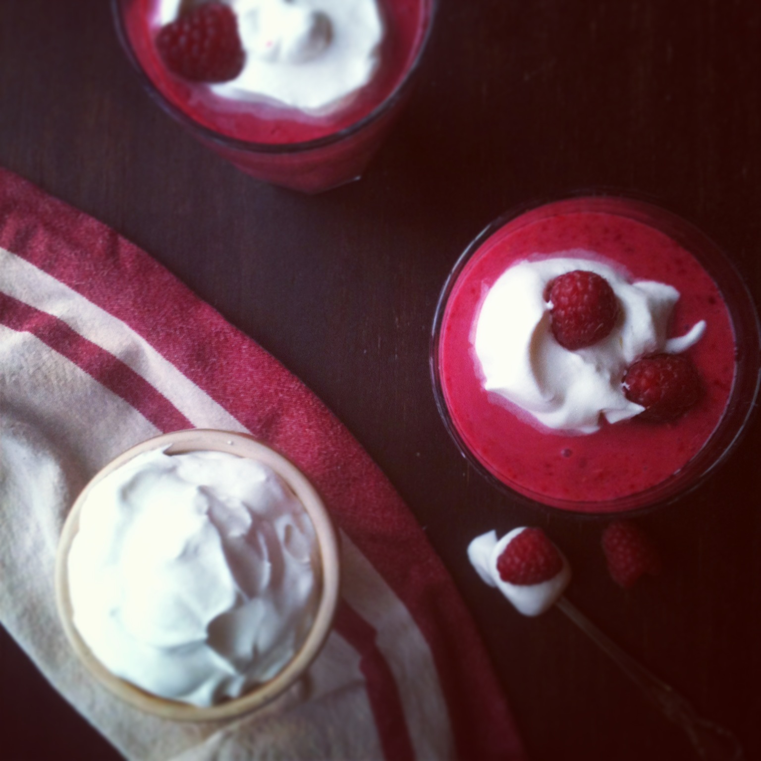 Butter & Chocolate -: - Red Raspberry Smoothie