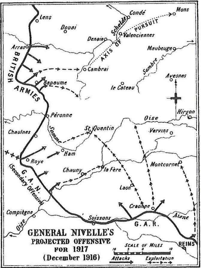 Northumbrian Gunner: Arras - Battle of Arras 1917 Plans