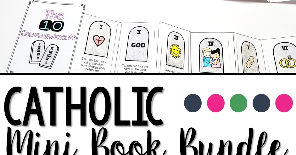 Catholic Mini Books to Teach the Faith | Sara J Creations