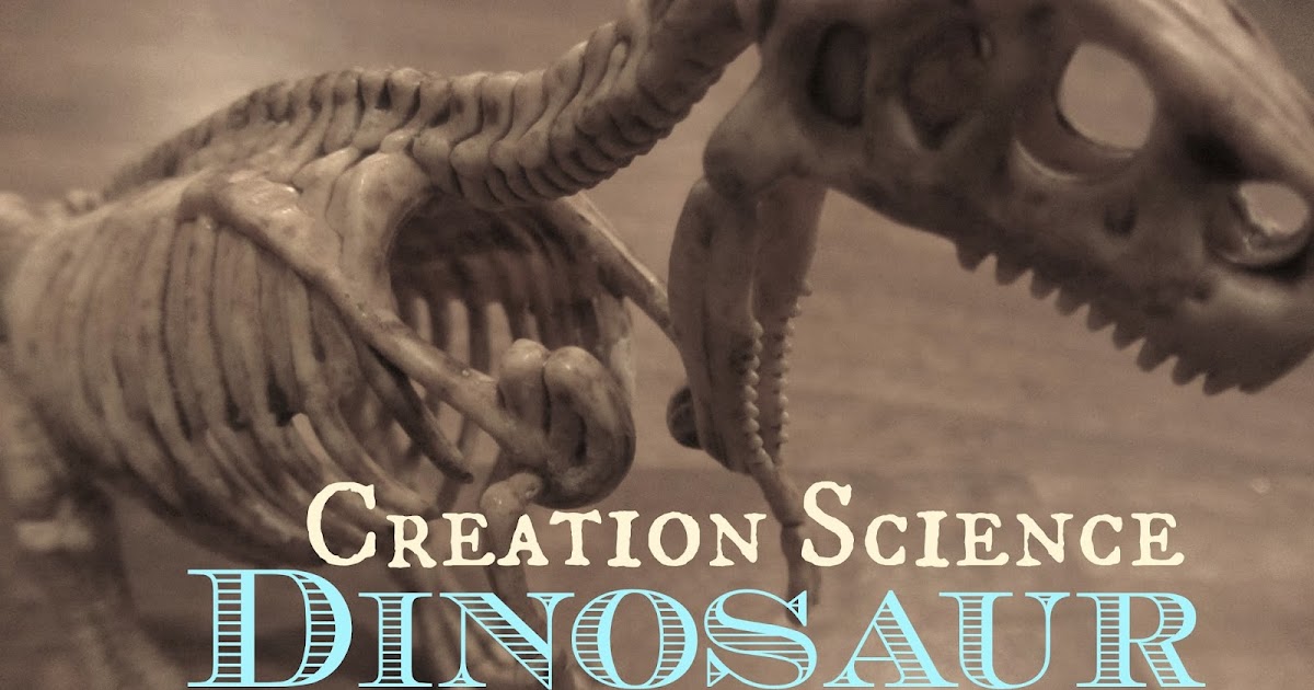 The Unlikely Homeschool: Creation Science Dinosaur Unit Study