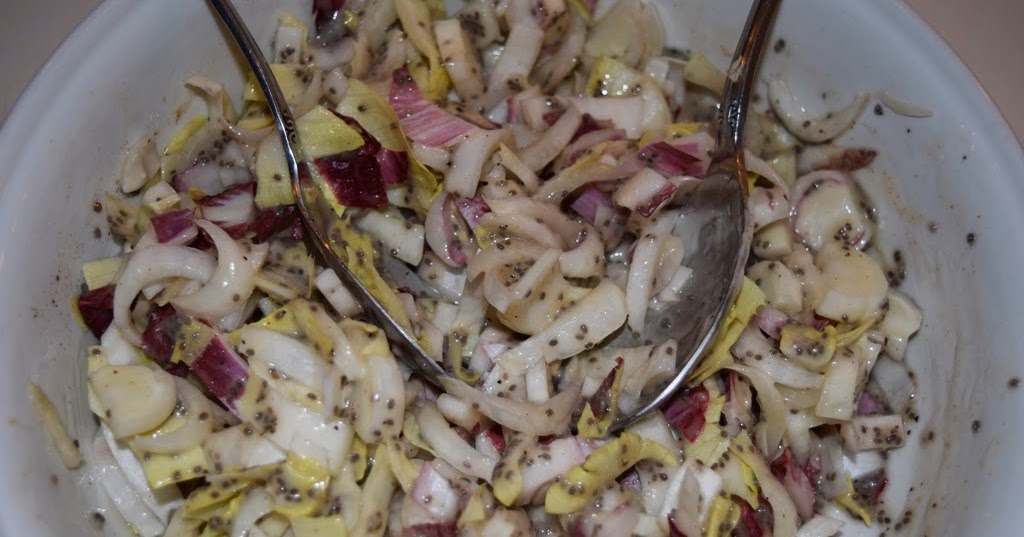 MARIETTE'S BACK TO BASICS: {Belgian Endive Salad with Chia Seeds}
