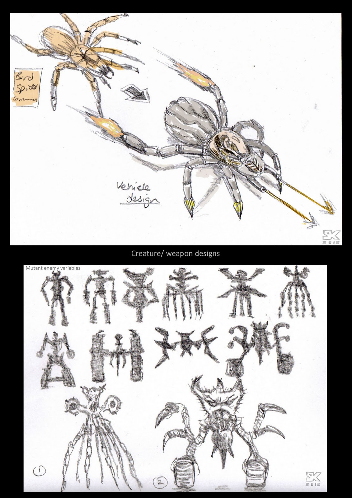 Sunil Kainth - Sketchblog: January 2012