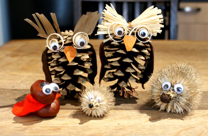 lightly enchanted: Autumn Critter Craft