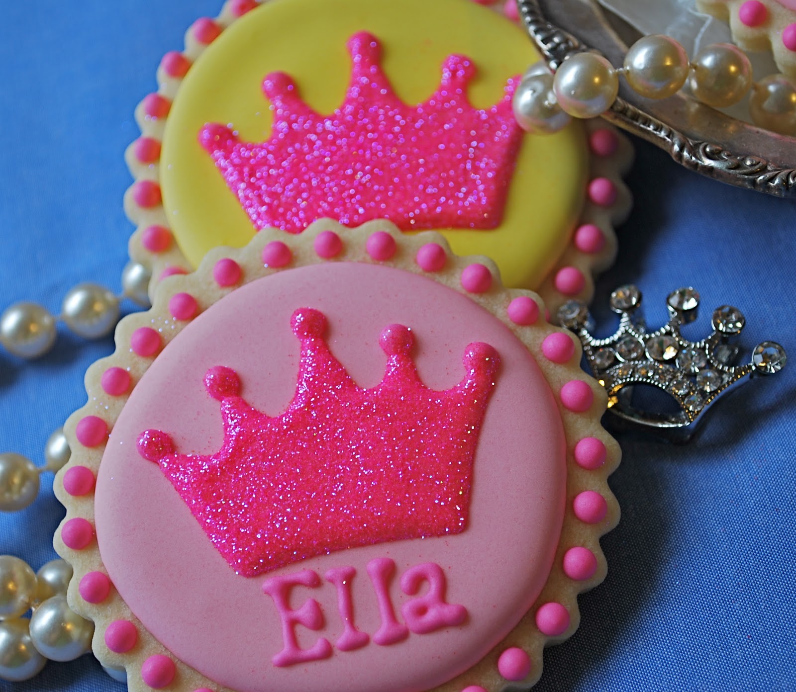 Sweet Goosie Girl: Princess Crown Cookies