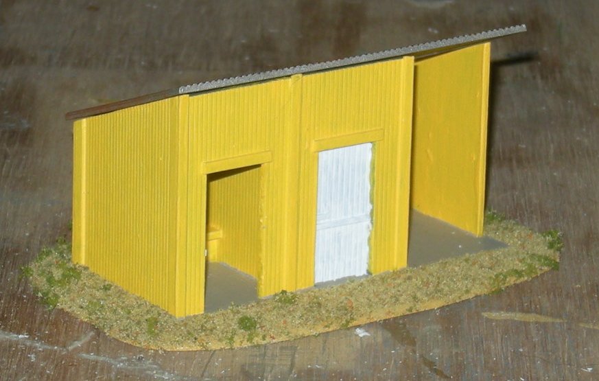 Irishserb's Miniatures Adventure: 15mm Modern African Buildings Completed