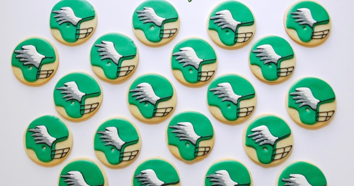 Philadelphia Eagles Cookies