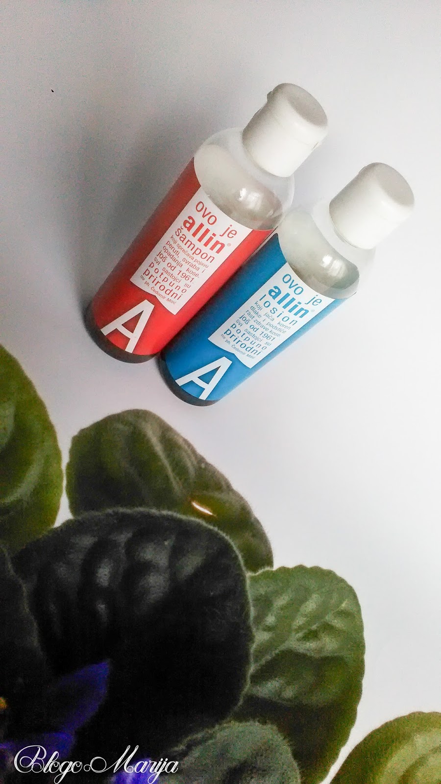 BlogoMarija: Allin šampon i losion protiv opadanja kose