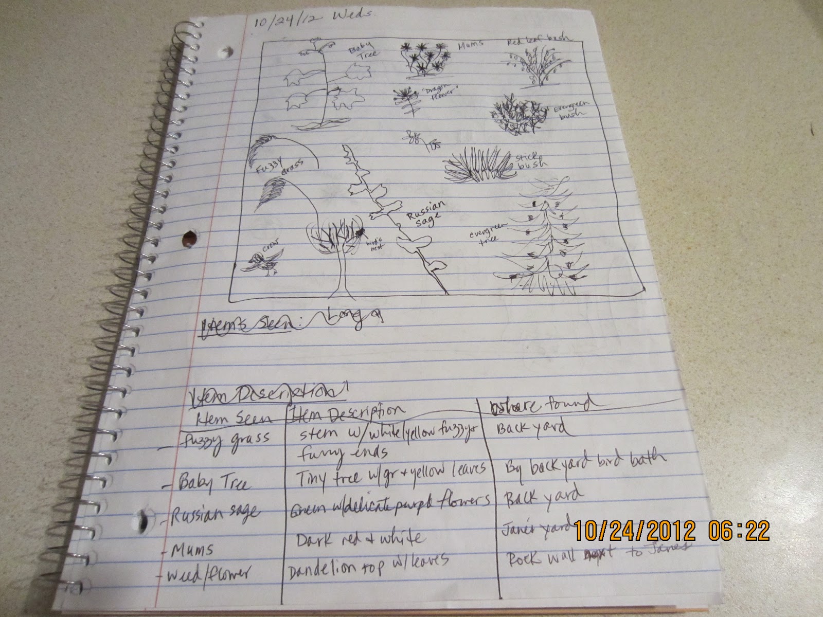 Musings of the Monroe Family: Our Nature Journals and the Charlotte ...