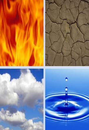 LA PUERTA DEL TAROT: TIRADA DE LOS CUATRO ELEMENTOS