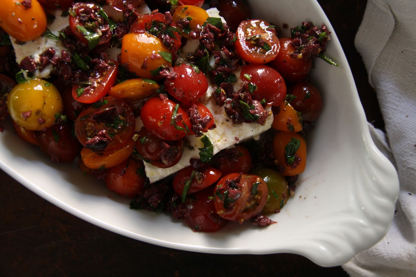 salted sugared spiced™: Baked Feta - Mediterranean Style