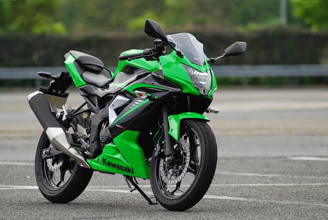blueskyfuji: カワサキ新型Ninja 250 SLは新旧ノスタルジックヒーロー、7時間試乗