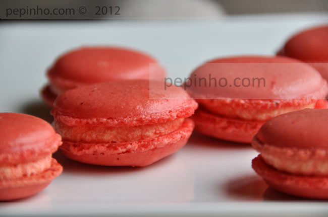 i-Recetas: Macarons de rosa