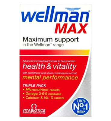 VITABIOTICS UK WELLWOMAN : WELLMAN MAX