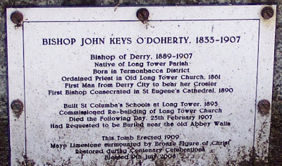 Irish Heraldry: Derry Ecclesiastical Heraldry - Bishop Edward Daly