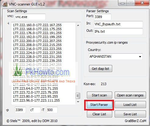 How To Use Vnc Scanner Gui for Scanning Ips - L0ufer@n.c
