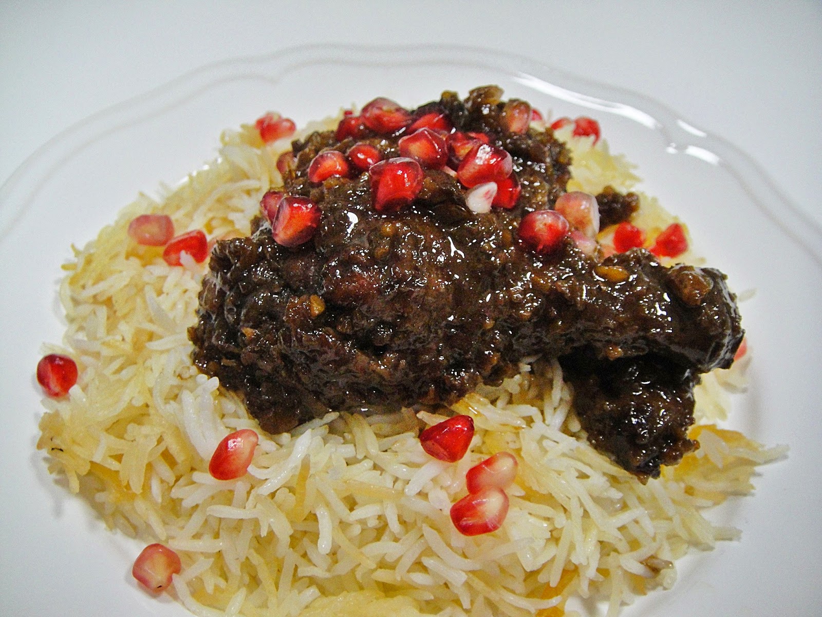 Maryam's Culinary Wonders: 700. Iraqi Chicken Fesenjun