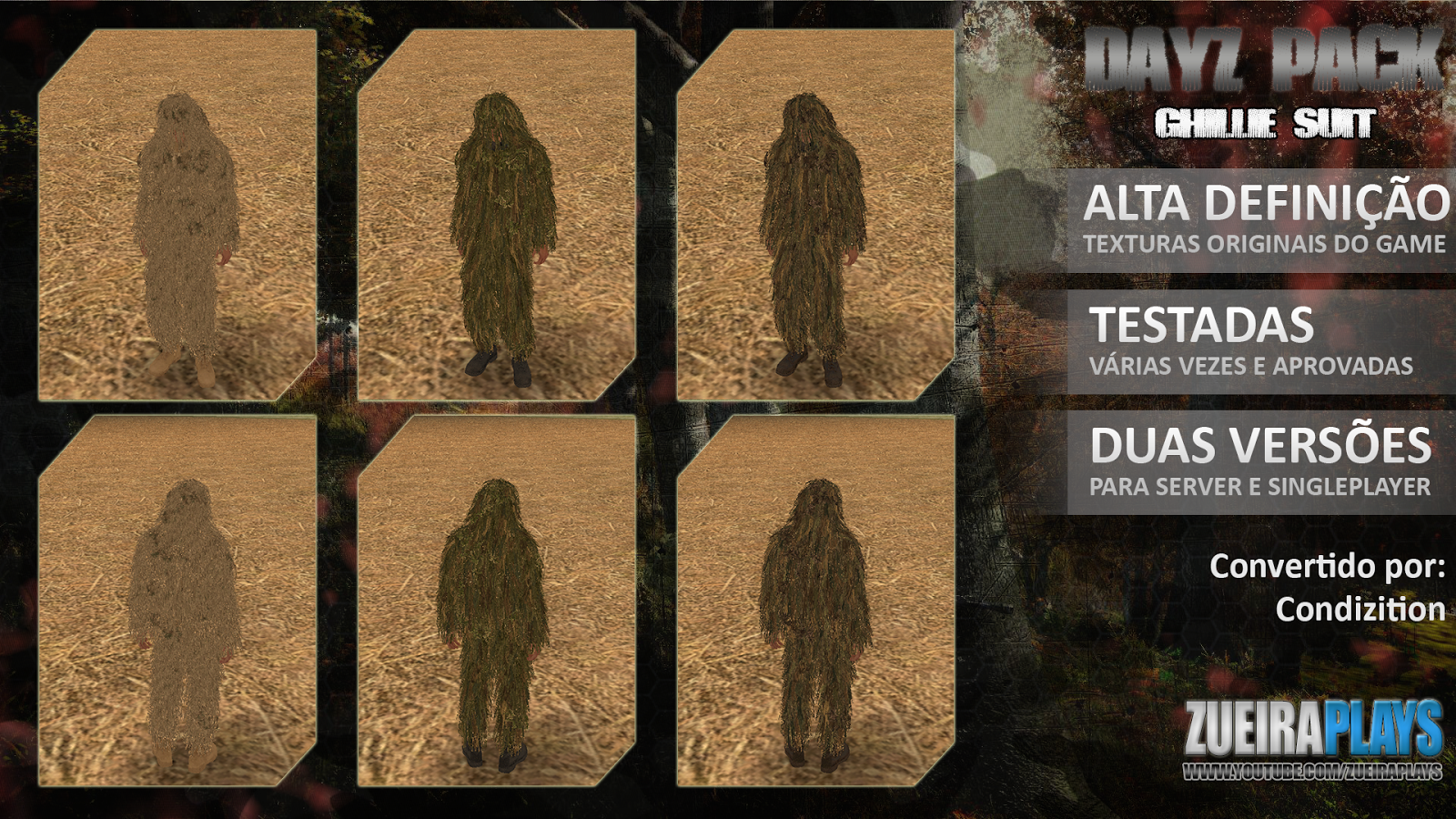 Free Script MTA DayZ: Skin Ghillie Suit