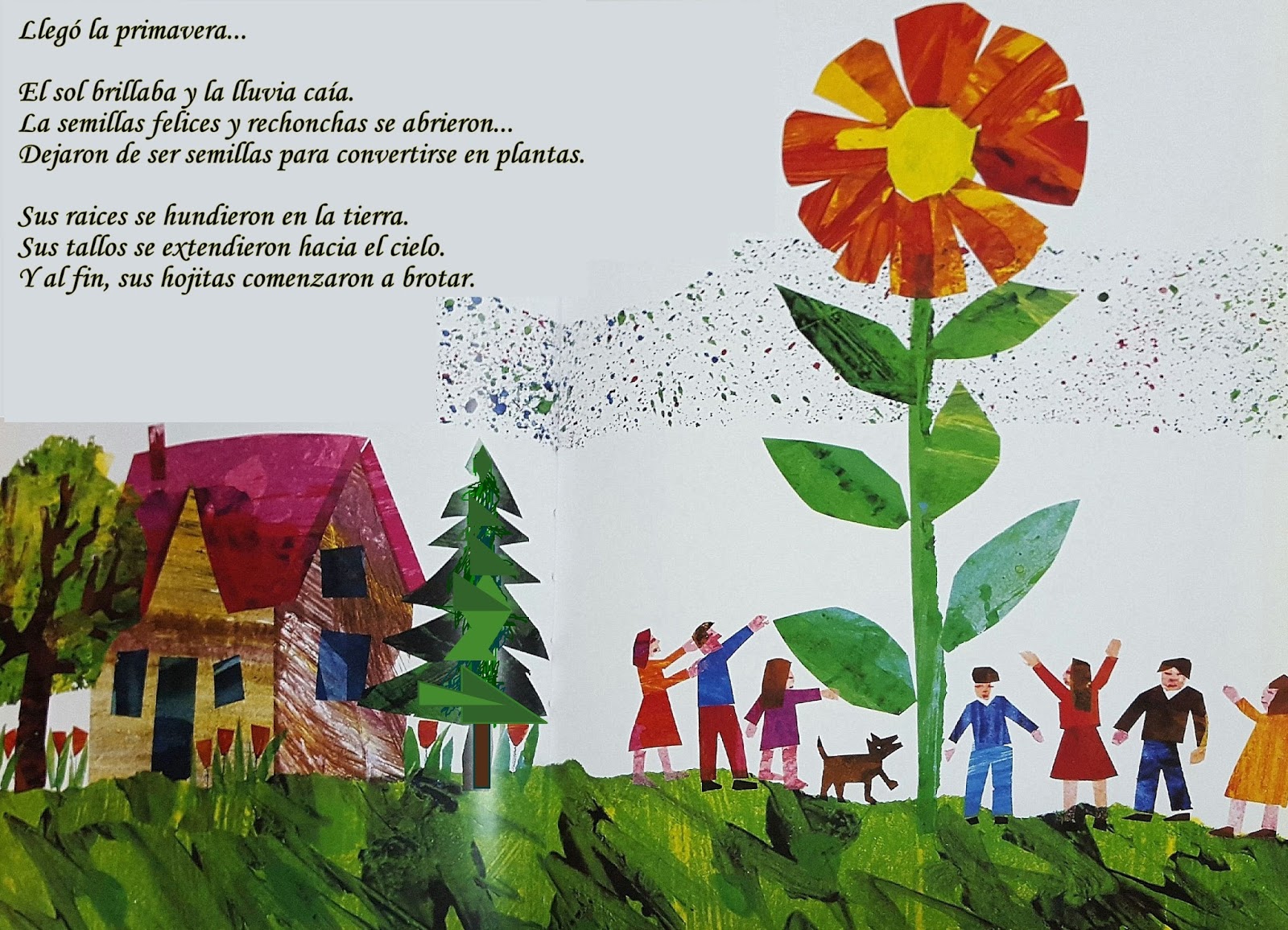Pintando sonrisas de colores: La semillita. Eric Carle.