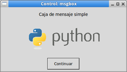 Python 3 para impacientes: Mostrar cajas de mensajes con EasyGUI