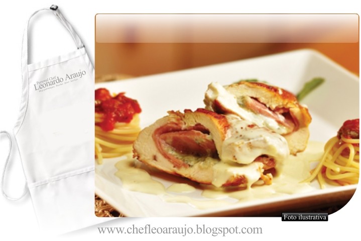 Chef Leonardo Araujo: Supremo de frango