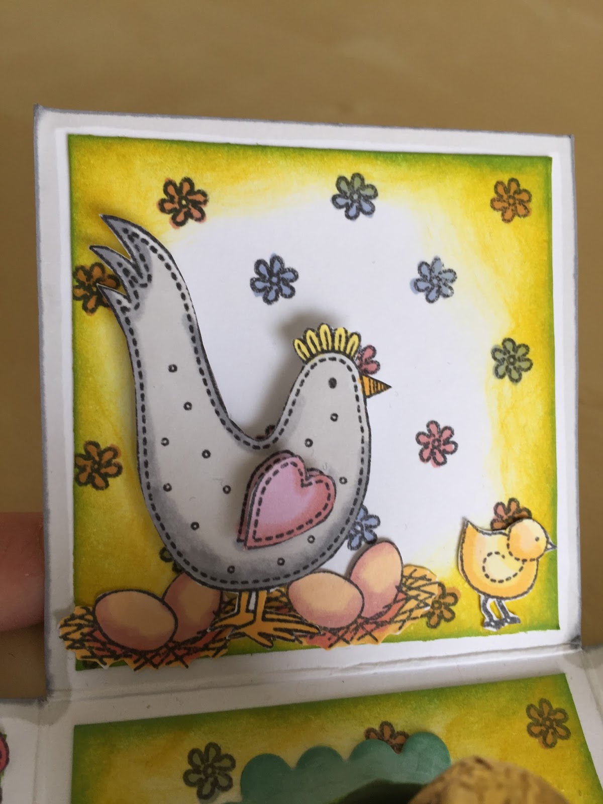 Crafty Little Ideas: Easter Treat Box made with Inky Doodles stamps.