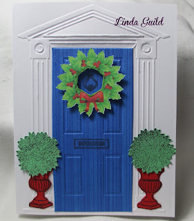 Nothin' Fancy: Embossed Door Christmas Cards
