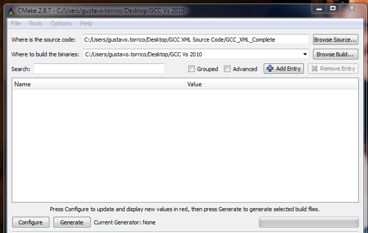 Compilar desde Codigo Fuente GCC XML