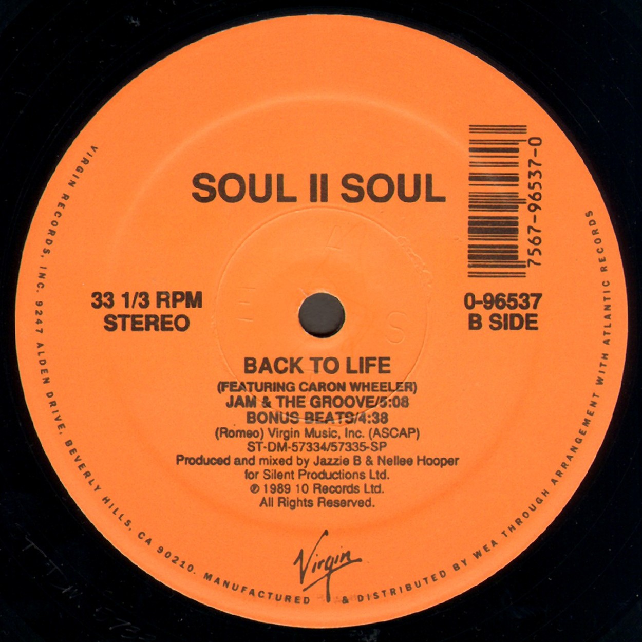 THE CRACK FACTORY: Soul_II_Soul-Back_To_Life-(Promo_VLS)-1989-FWV_INT