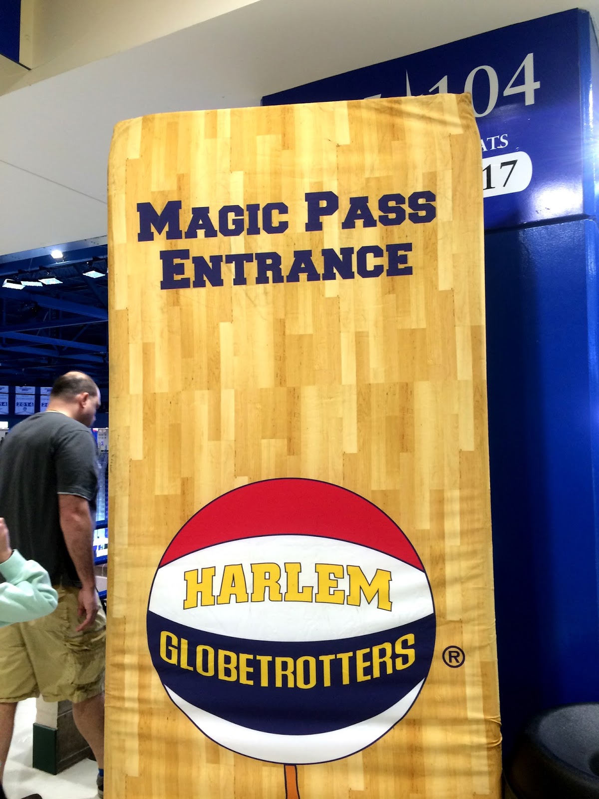 Evan and Lauren's Cool Blog: 3/3/17: Harlem Globetrotters Magic Pass ...