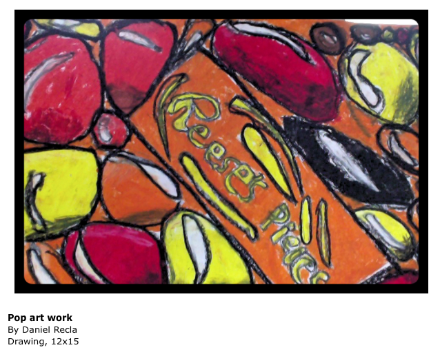 Art at Sanders Memorial: Pop Art Candy