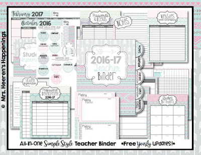 Mrs. Heeren's Happenings: Tribal Teacher Binder