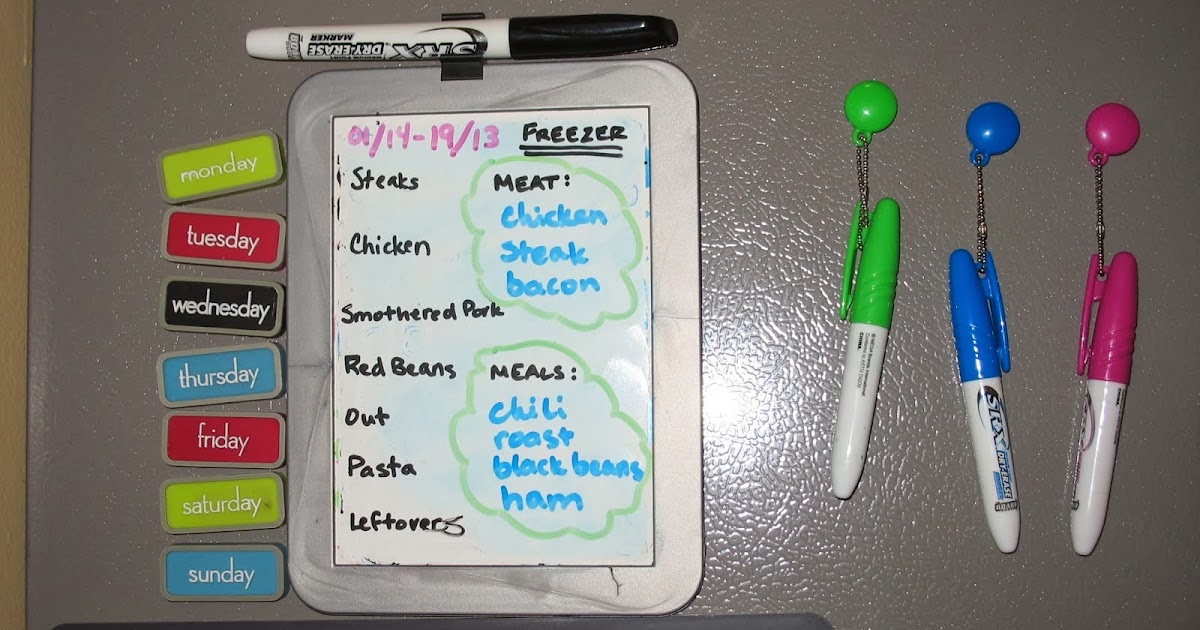Menu Hacks For Your Planner | Giftie Etcetera: Menu Hacks For Your Planner