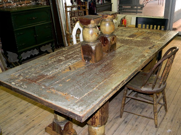 In My Wheele House: Reclaimed Wood Door