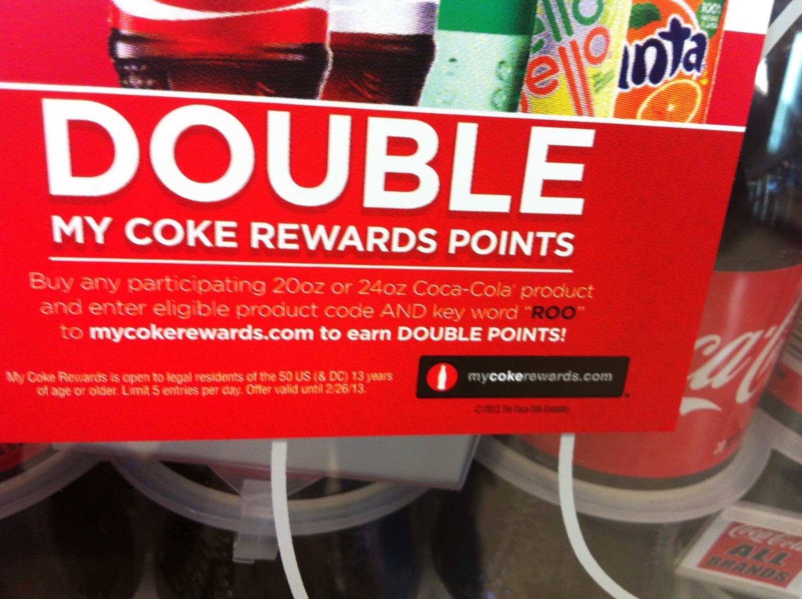 This Chattanooga Mommy Saves: My Coke Rewards: Double Points Offer!