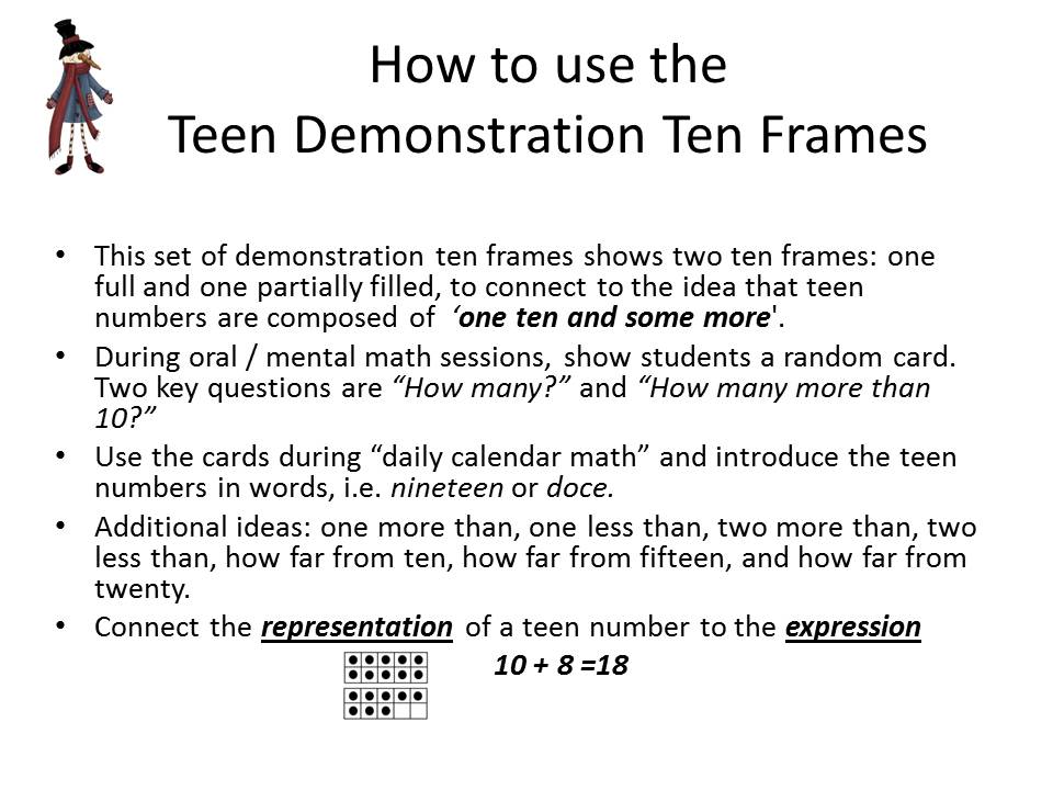 Multi-Grade Matters: Ideas for a Split Class: Learning Teen Numbers ...