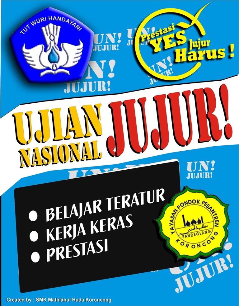 Belajar Bersama Bang Engkos: Logo Ujian Nasional Yayasan