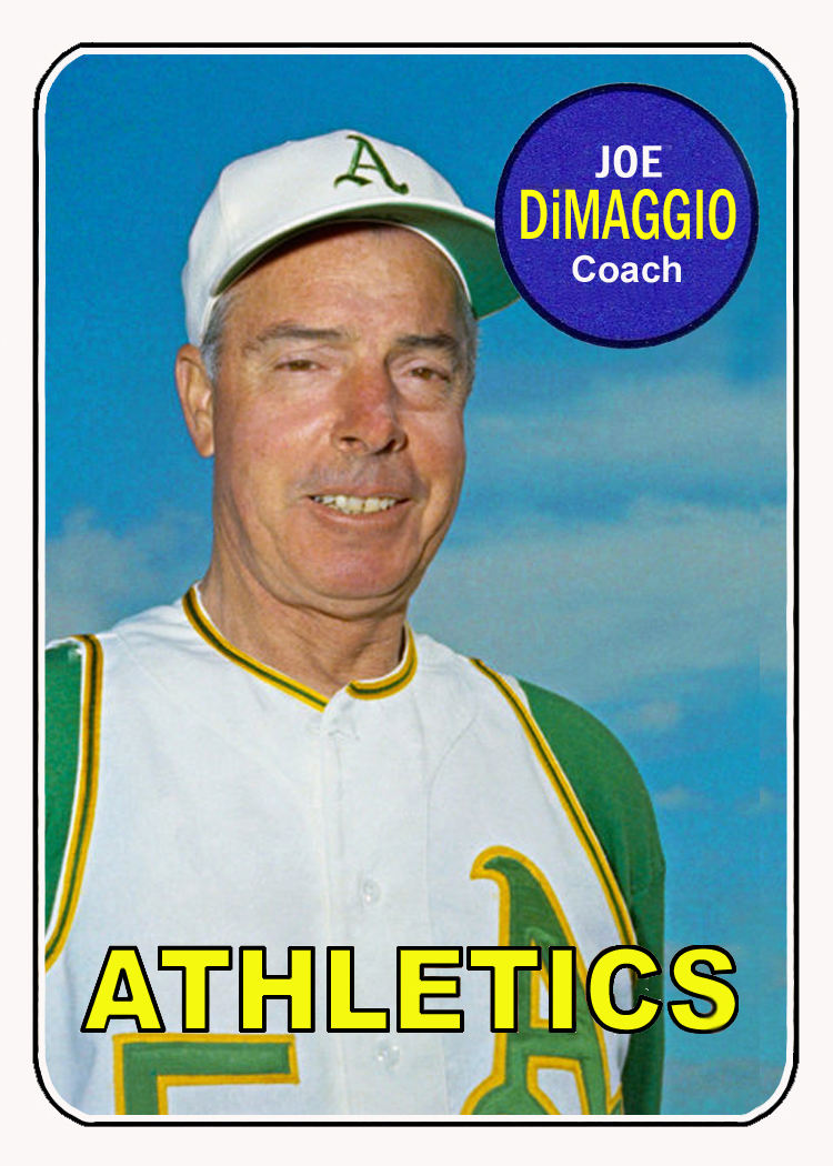 Bob Lemke's Blog: Rethinking my '69 Joe DiMaggio custom card