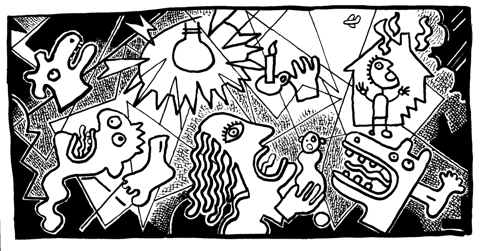 Don Moyer Sketchbook: Guernica