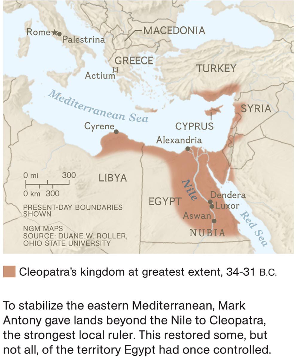 Infographics, Maps, Music and More: Cleopatra’s Alexandria