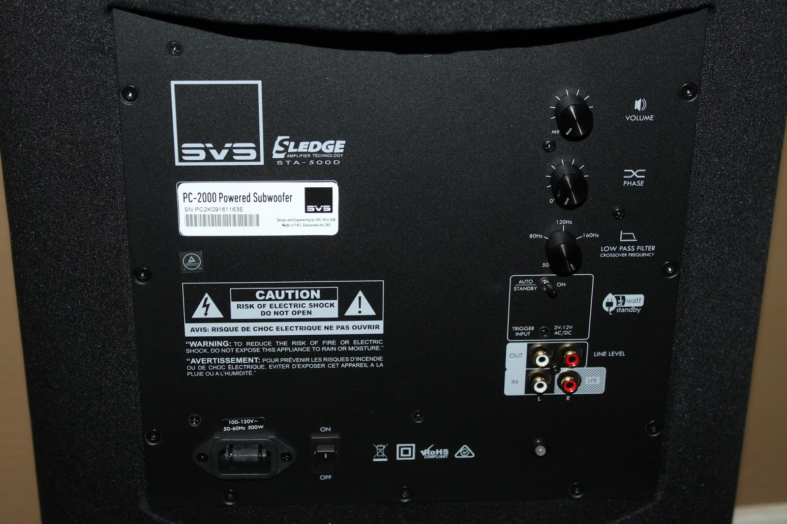 Stereowise Plus: SVS PC-2000 Home Theater Subwoofer Review