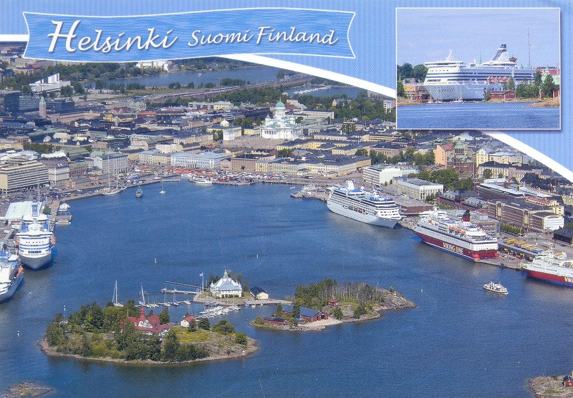 My Picture Postcards: South Harbour, Helsinki
