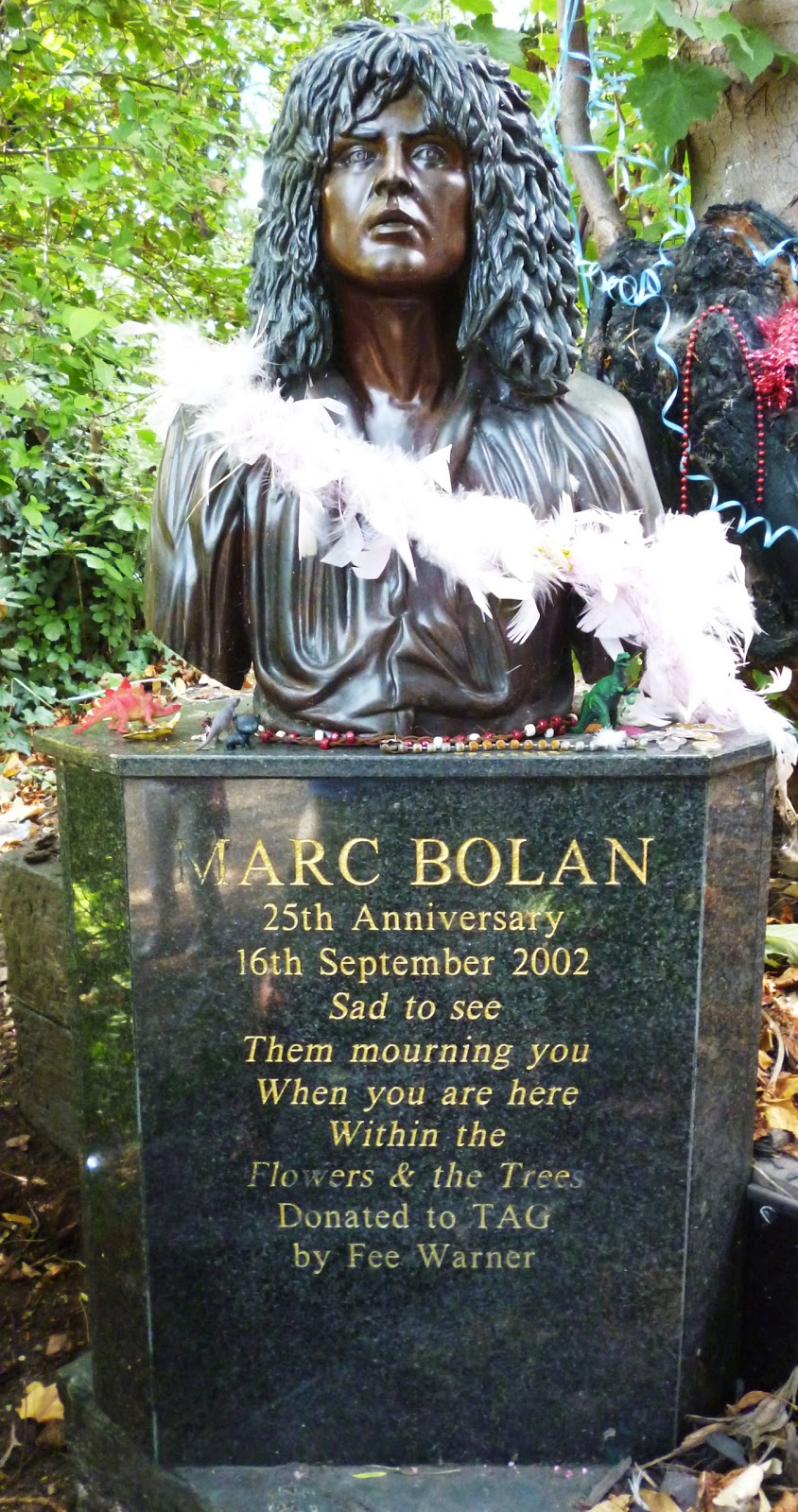 Dr Tony Shaw: The Marc Bolan Shrine, Barnes: London #14