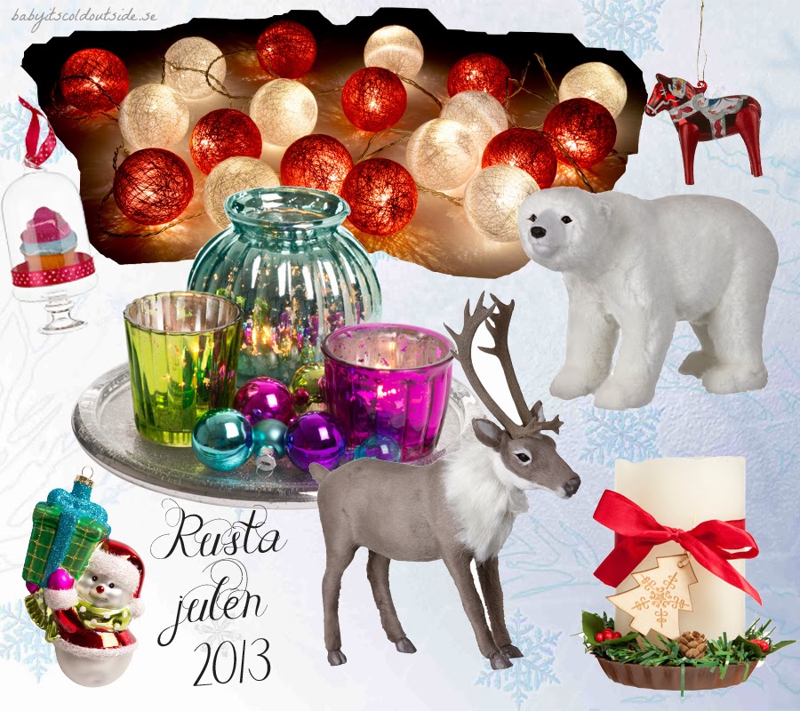 Baby it's cold outside: Rusta för julen 2013 (pun intended)