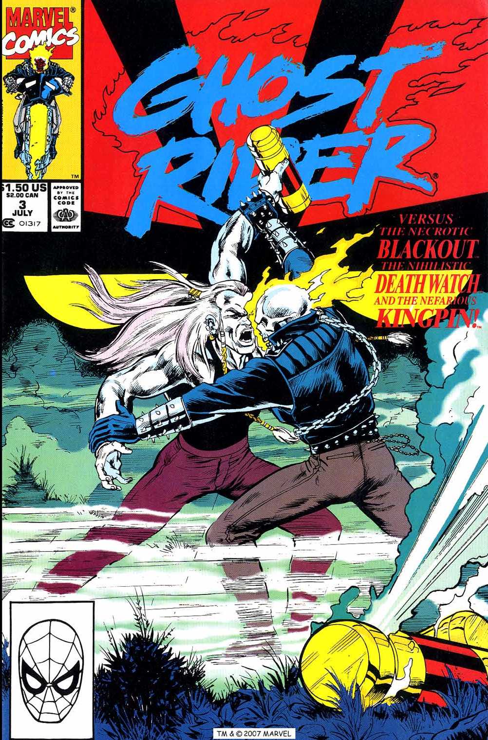 NOT BLOG X: Micro-Reviews: GHOST RIDER RESURRECTED (1991)